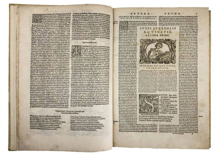 IUNIUS IUVENALIS: Satyrographi Opus, Venezia, Apud F. Bindonum & M ...