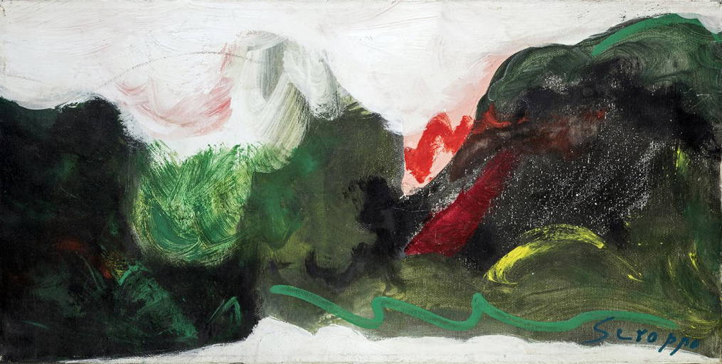 Filippo Scroppo Abstract Landscape, 40â€™s