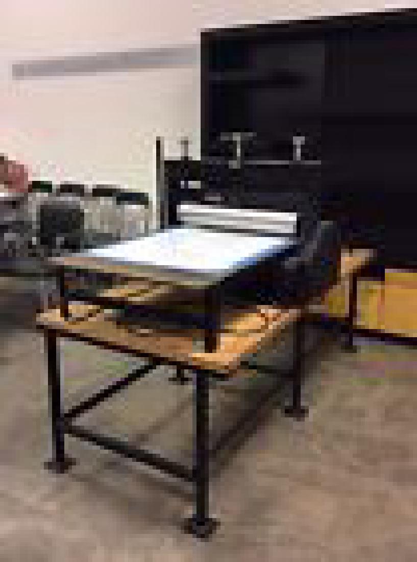 Wright Motorized Combination Printing Press