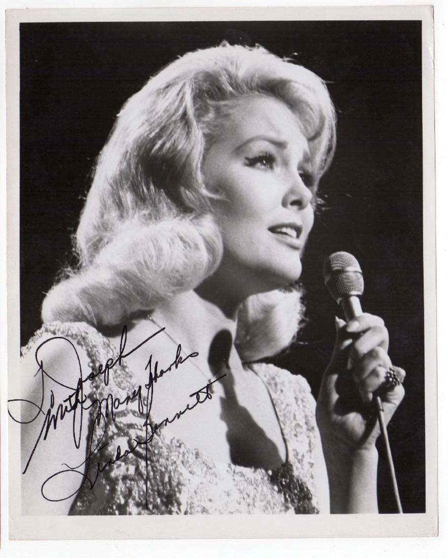 Linda Bennett, Singer, Signed Photo