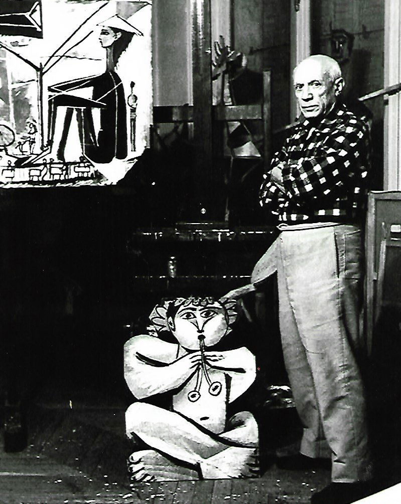 Rare Pablo Picasso Portrait - Art Photo