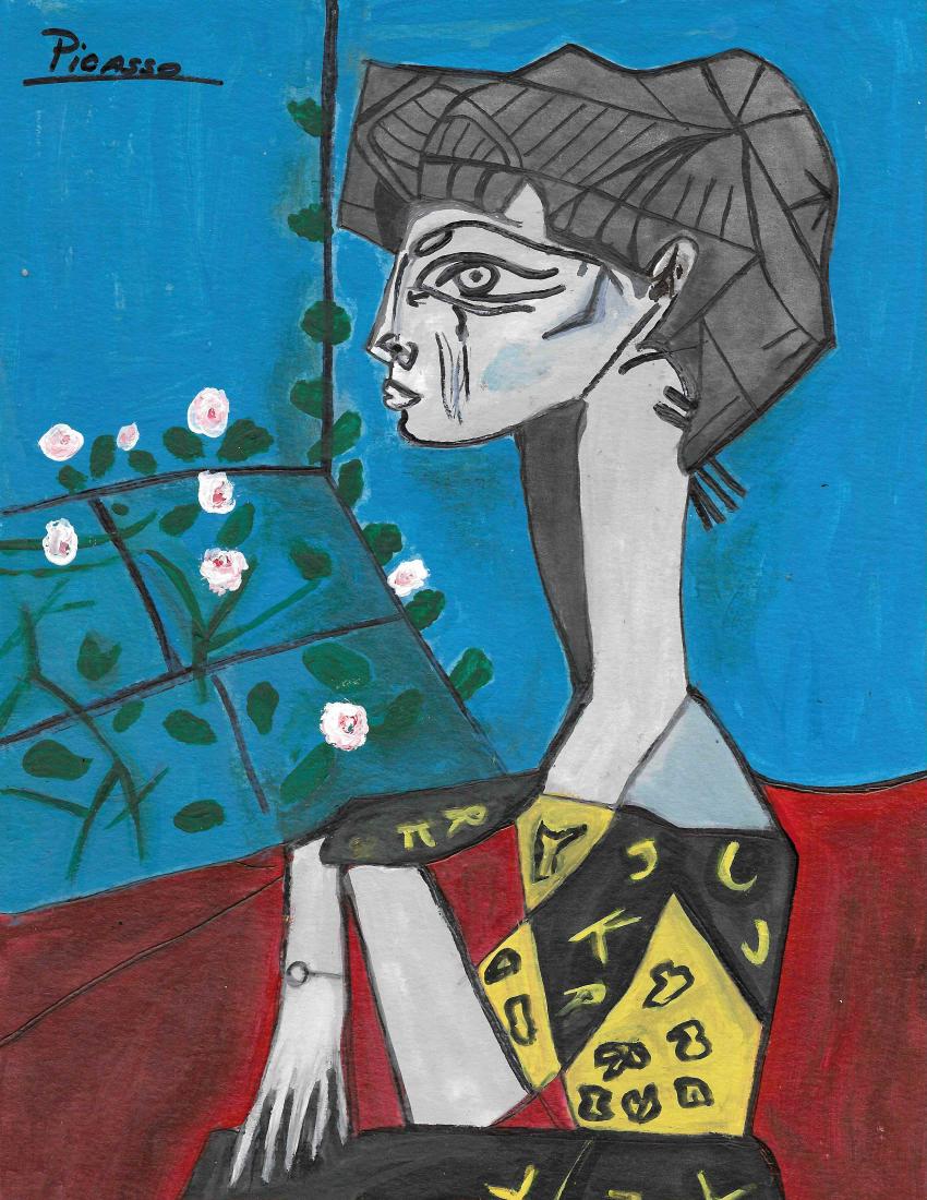 Pablo Picasso (Spanish, 1881-1973) Style Painting