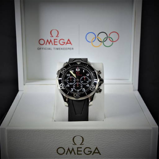 Automatic Chronograph Omega Official Timekeeper. With