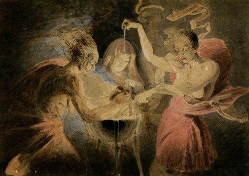 Englisch, Um 1800: Die Drei Hexen Aus Macbeth