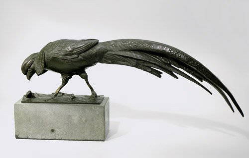 Gomansky, Edmund: Goldfasan mit Echse - May 31, 2008 | Galerie Bassenge in Germany