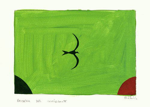 Bedia Valdés, José : Bandera Del Immigrante