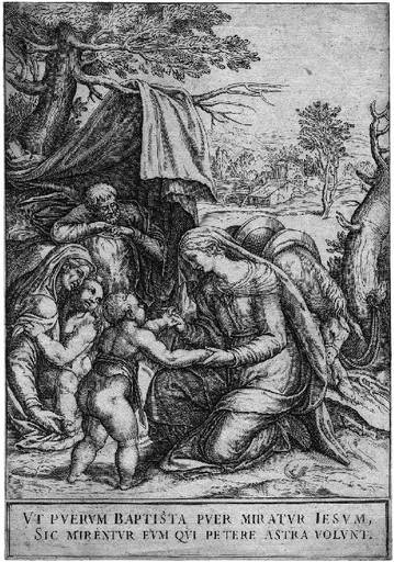 Passeri, Bernardino : Die Hl. Familie Mit Dem Joh