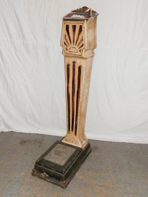 ART DECO PORCELAIN PACE BANTAM COIN OP PENNY SCALE