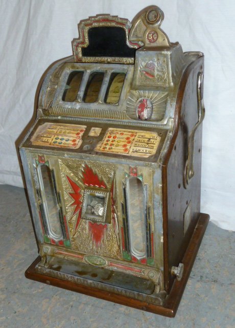 Mills 1776 Liberty Bell 5 cent Slot Machine - Jan 02, 2018 | Mooneys ...