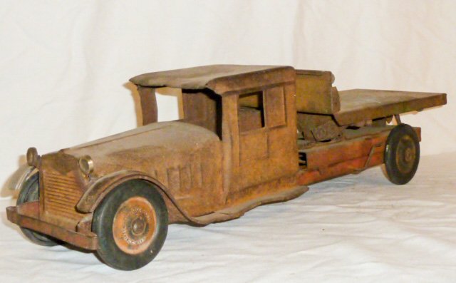 Cor Cor Toys 1920's Rare Flatbed Dump Truck