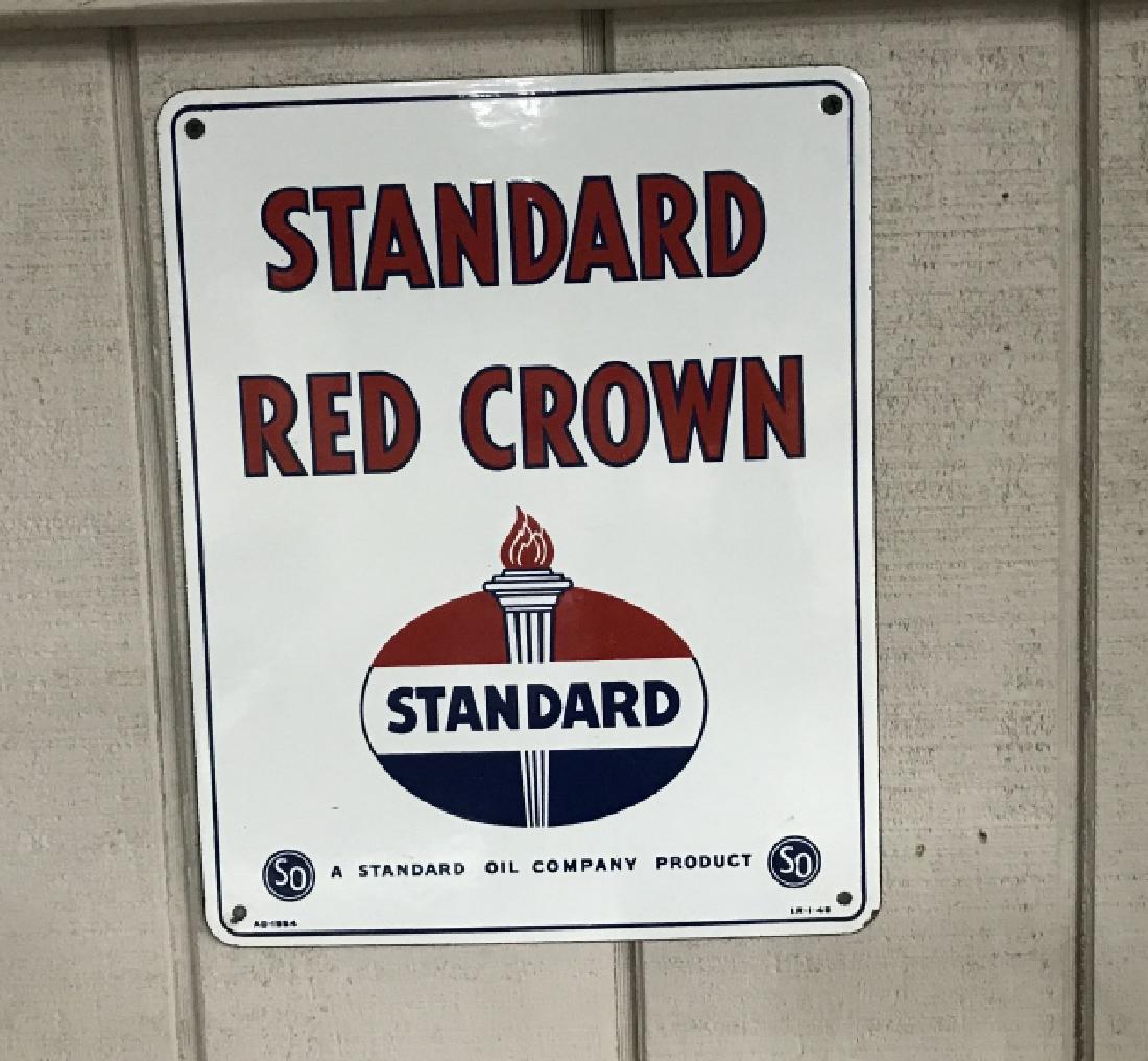Standard Red Crown Sign