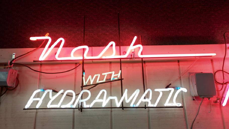 Nash With Hydra Matic Neon Sign
