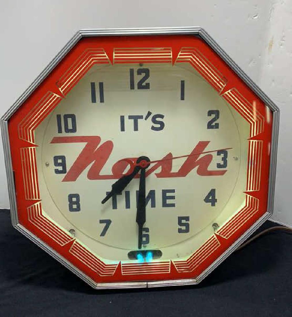 Nash Time Neon Clock - Jan 19, 2019 | Christy's of Indiana Inc. in IN