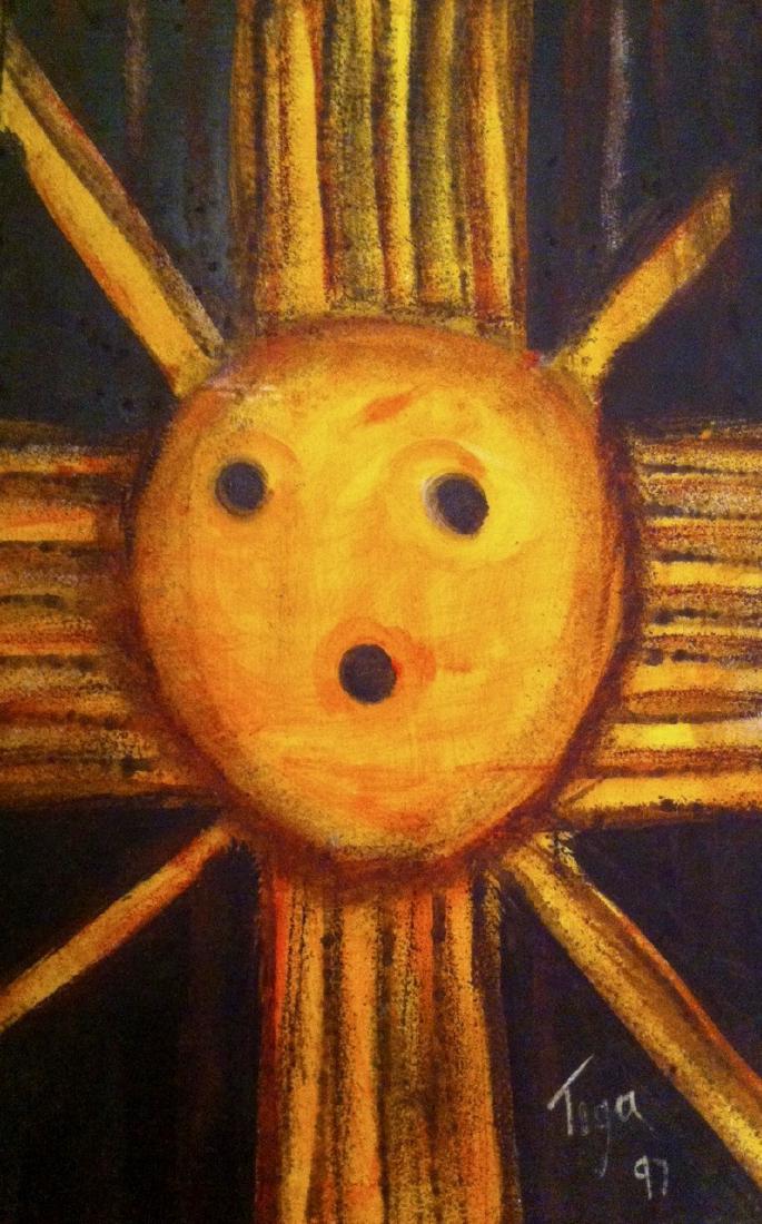 TIGA, Jean-Claude Garoute (Haitian, 1935-2006) Painting