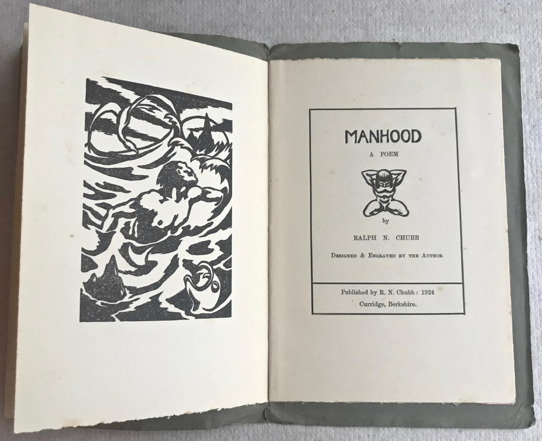 Manhood-A Poem By Ralph N. Chubb 1924
