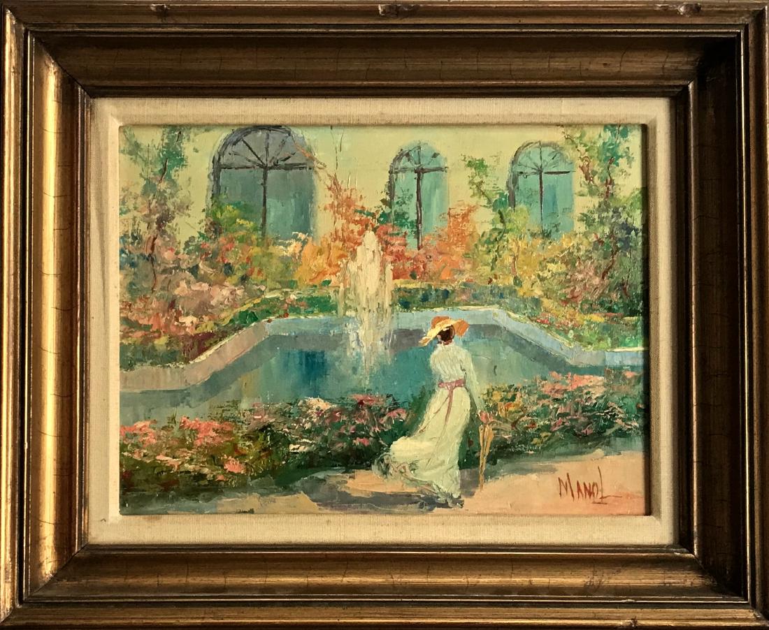 Impressionist Landscape Painting, John A. Manol