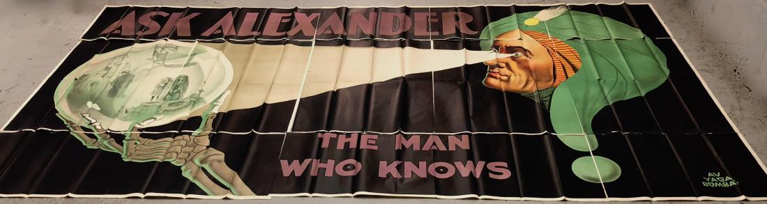 ASK ALEXANDER Psychic Magic Advertisement Poster