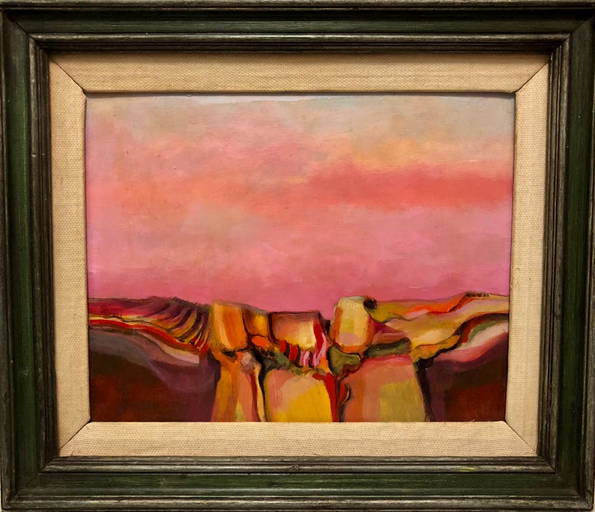 David Grath Landscape Painting Manitou Island, Michigan