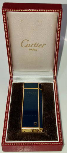 Cartier Paris Lighter With Original Presentation Box