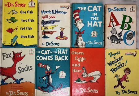 Vintage Dr. Seuss Books