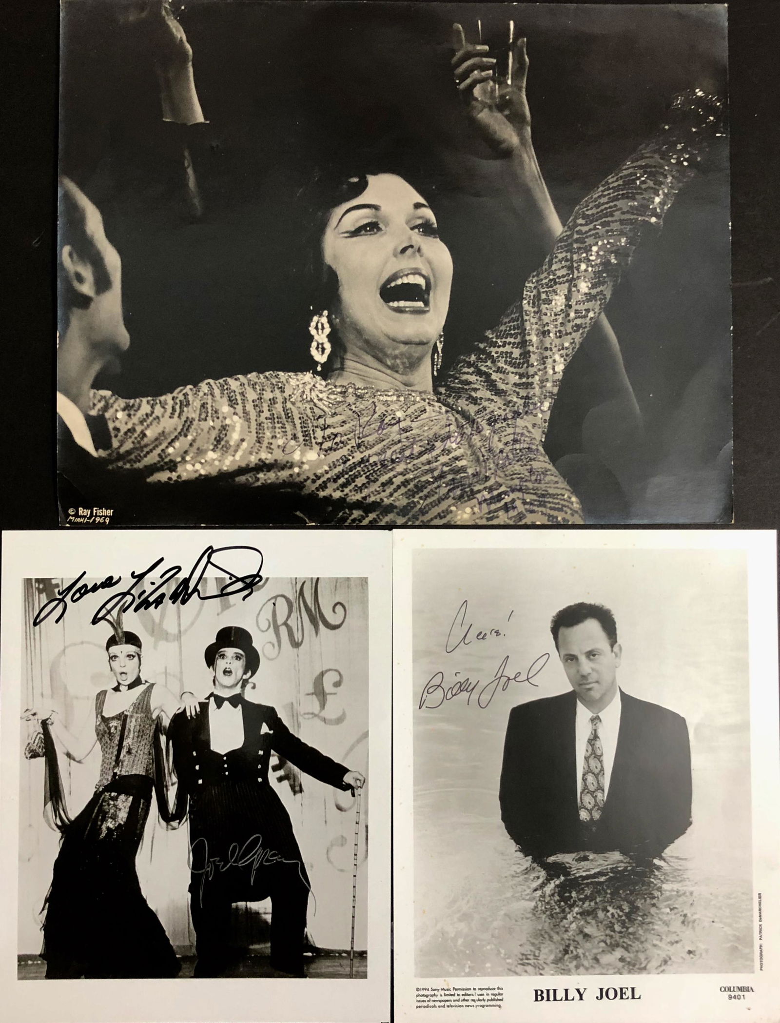 Entertainers On Stage & Film Inscribed Photographs