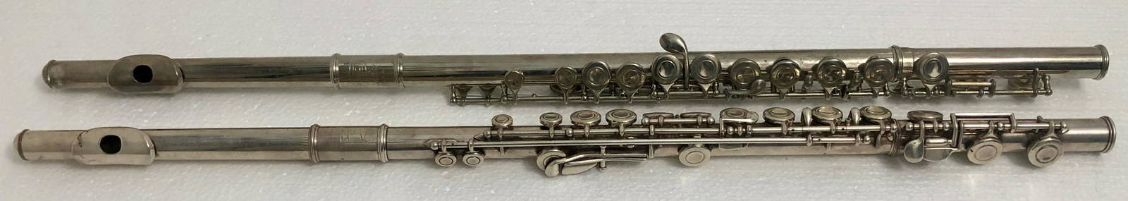 Cadet Silver Plate Vintage Flute In Case