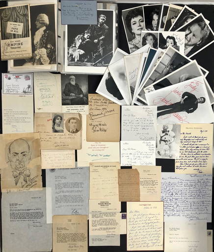 Photographs & Letters Of Renown Celebrities (200+)