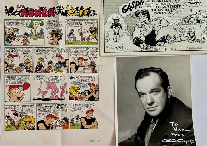 Al Capp Original Llâ€™l Abner Comic Strip & More, 1967