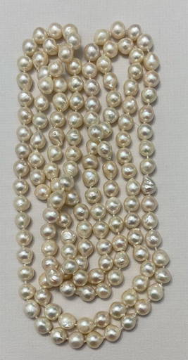 Opera Length Pearl Necklace