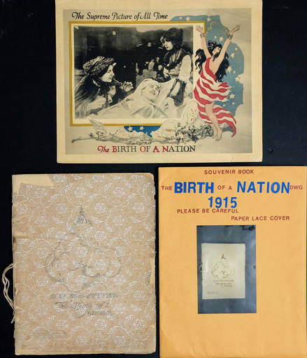 THE BIRTH OF A NATION Original Theater Program & Cinema Lobby Card ...