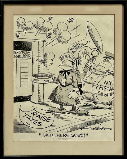 Daniel Dowling (american, 1906 1993) Well Here Goes, 1967