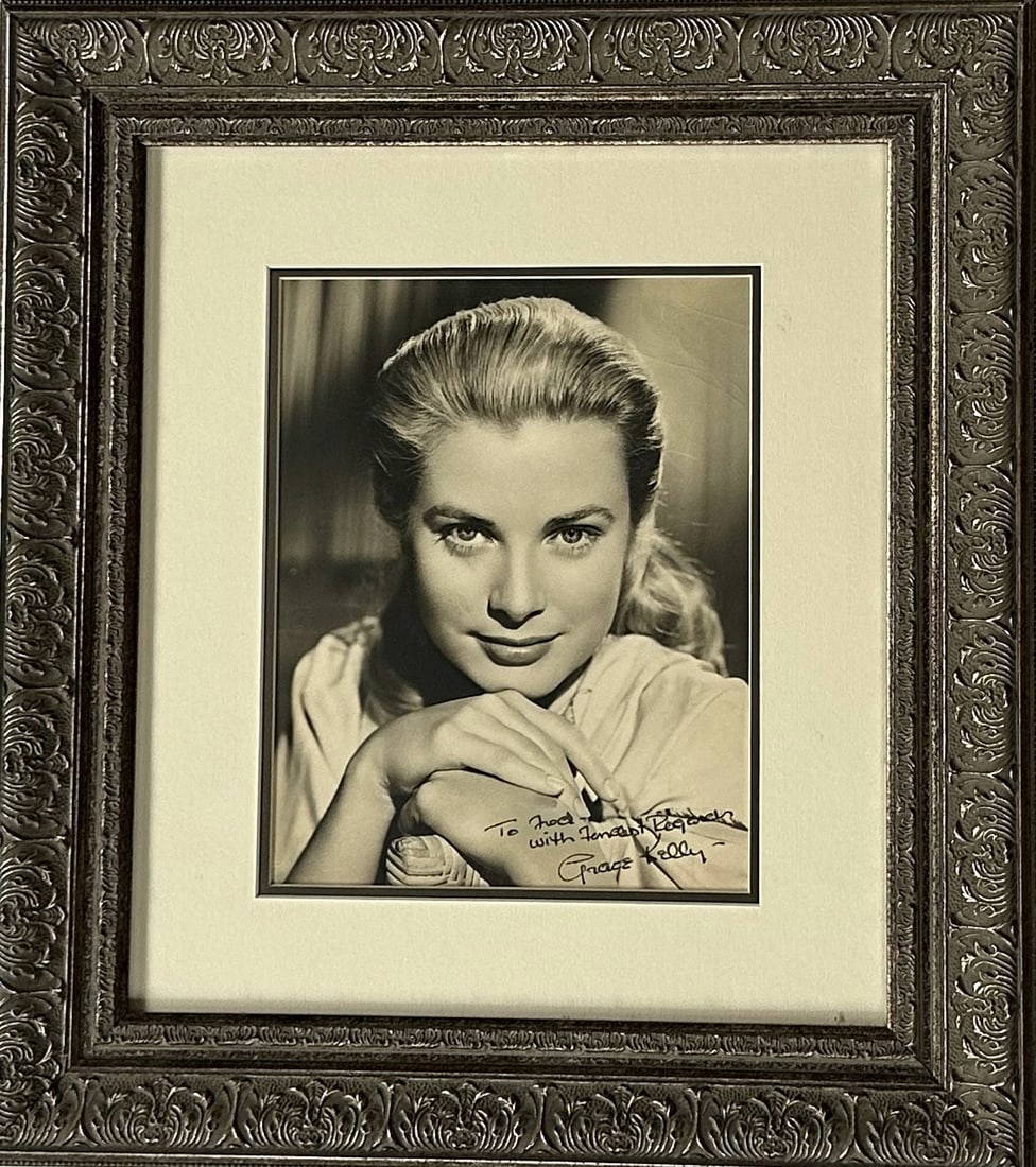 Grace Kelly, Signed & Personally Inscribed Photograph Auction