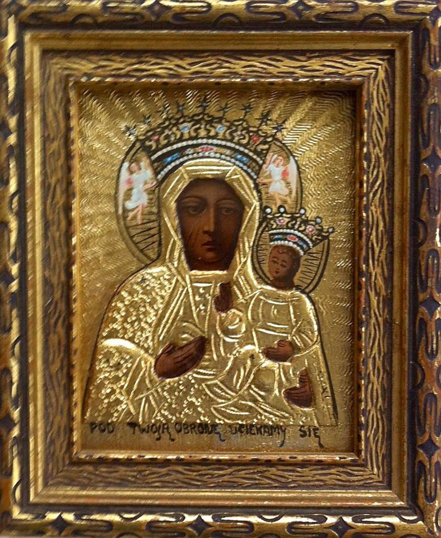 Black Madonna And Child Icon, Czestochowa Black Madonna And Child Icon, Czestochowa