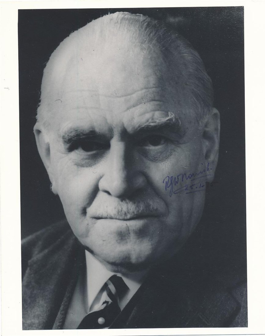 Ronald George Wreyford Norrish (nobel Prize 1967) Rare Vintage Signed ...