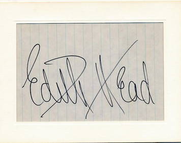 Edith Head Beaulah Bondi Costume Sketch - Apr 04, 2004 | Julien's ...