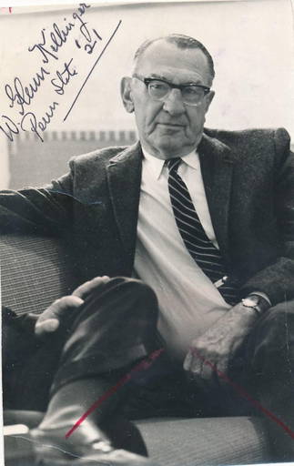 W. Glenn Killinger Vintage Signed Photograph (lettered In 3 Sport At ...