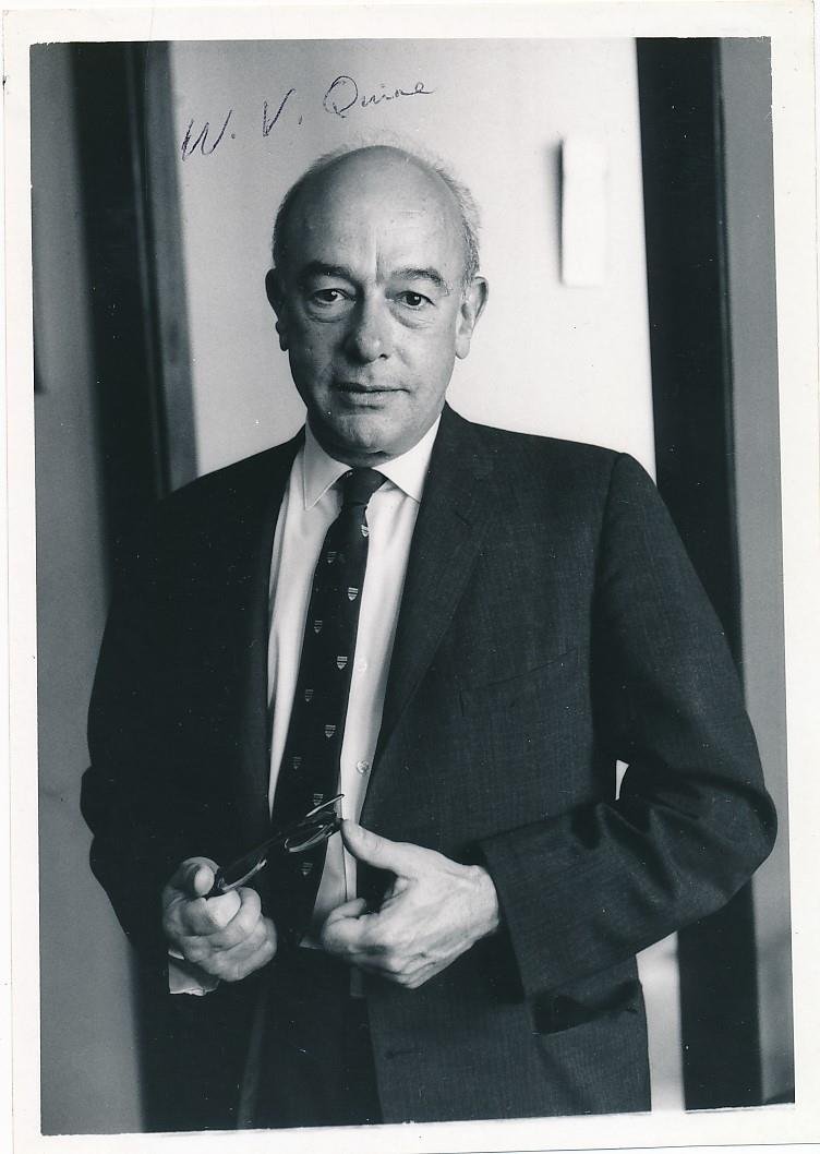 William Van Orman Quine Rare Vintage Signed Photograph (most ...