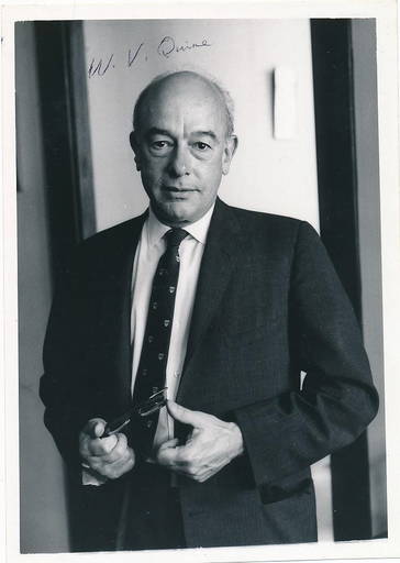 William Van Orman Quine Rare Vintage Signed Photograph (most ...