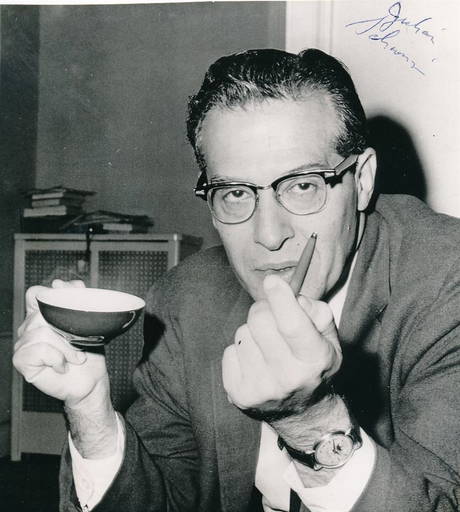 Julian Schwinger Vintage Signed Photograph (nobel Prize 1965)