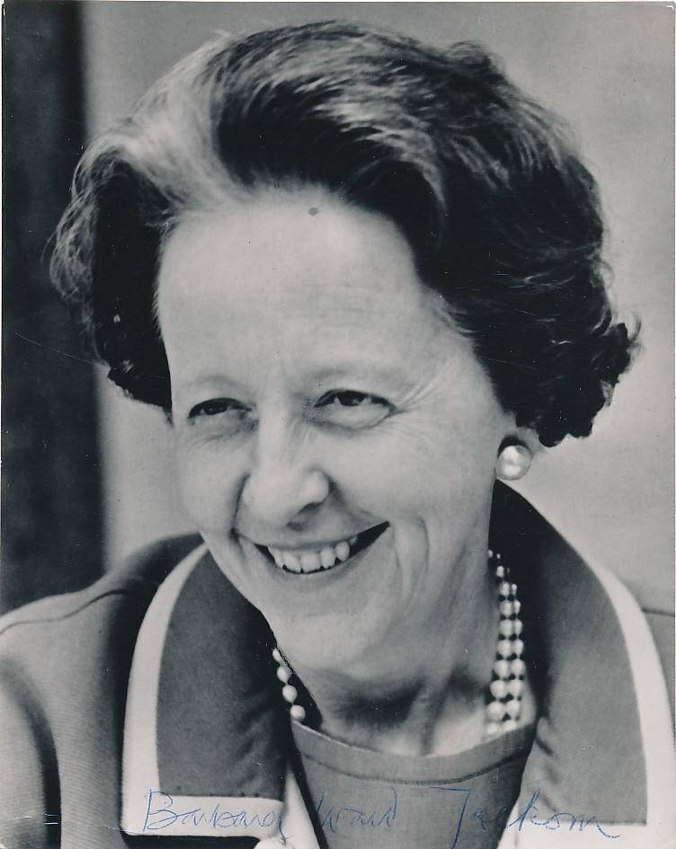 Barbara Ward, Baroness Jackson Of Lodsworth-rare Vintage Signed Photo ...