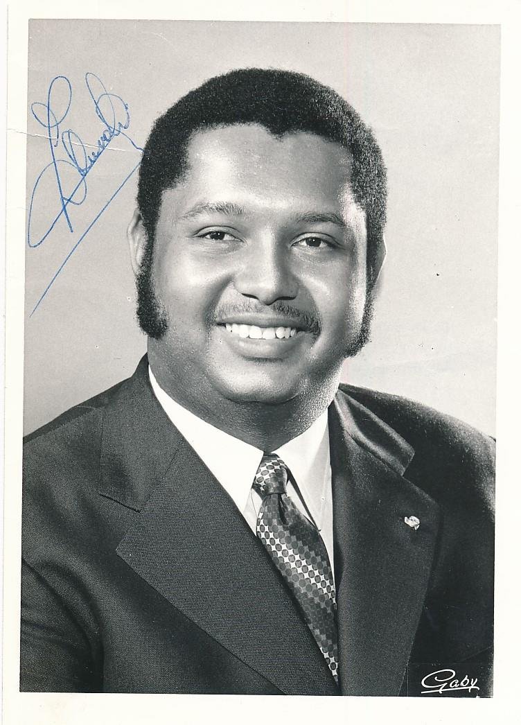 Jean Claude Duvalier "baby Doc" Signed Vintage Photo (president Of ...