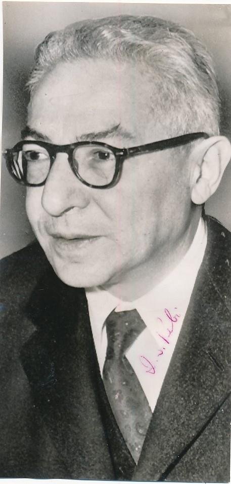 Isidor Isaac Rabi Vintage Signed Wire Photograph (nobel Prize 1944)