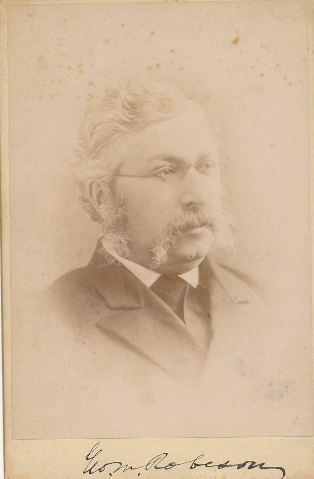 Brigadier General George M. Robeson-vintage Signed Cabinet Photo (civil ...