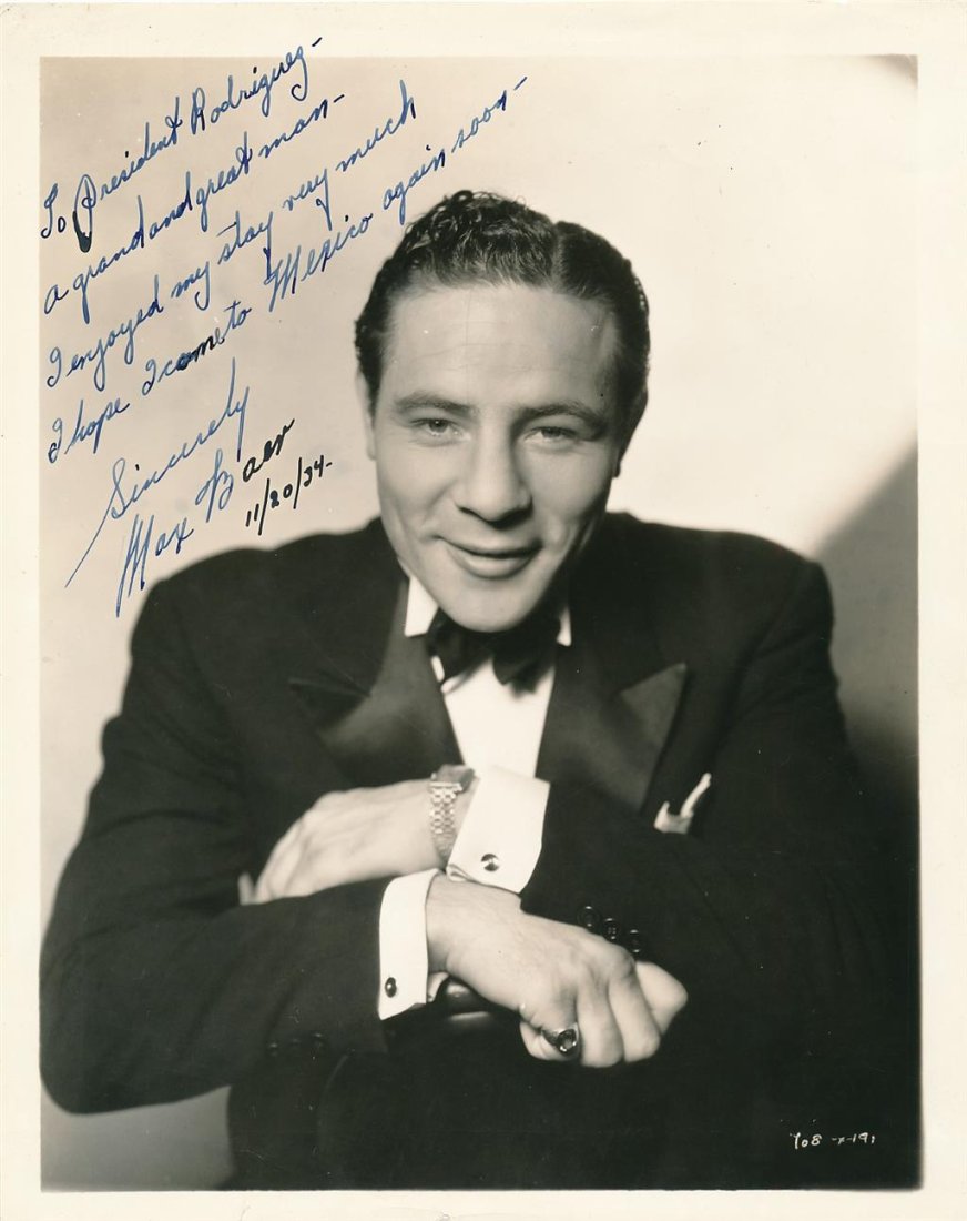 Max Baer Sr. Vintage Signed Photograph (heavy Weight Champ 1934 35)