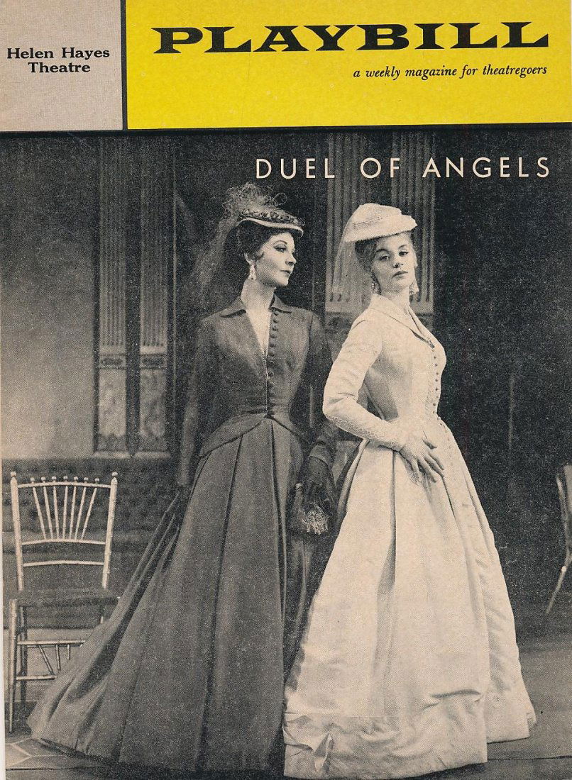 Vivien Leigh-vintage Signed Playbill; "duel Of Angels" Auction