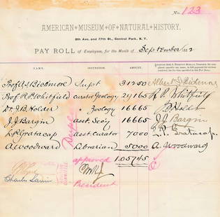 Indian Ledger By Bb Strong Auction