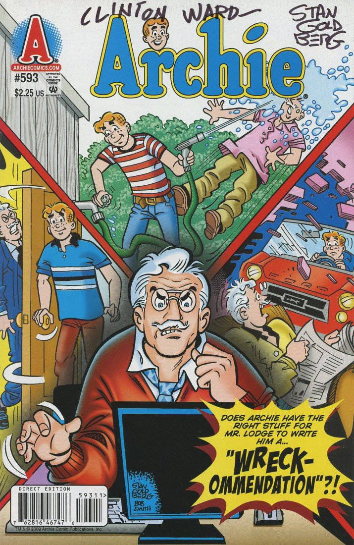 Stan Goldberg- Signed "archie" Comic Book Auction