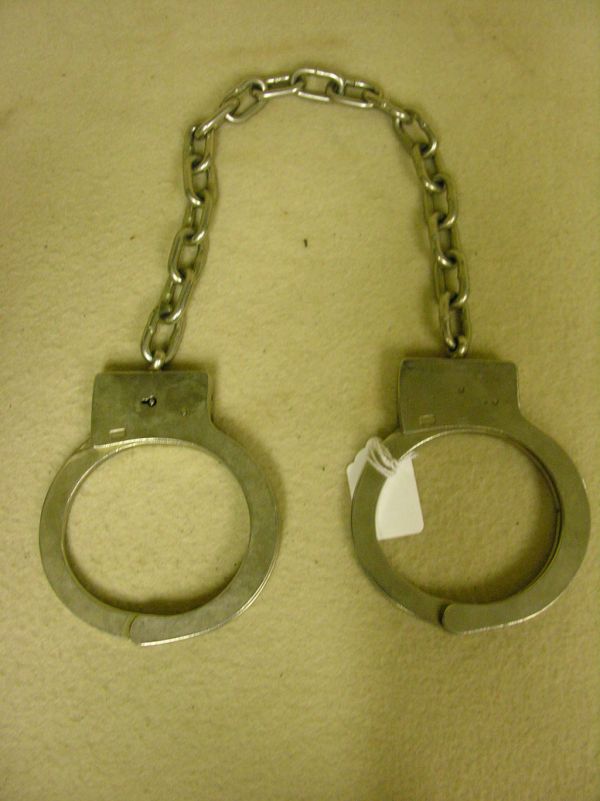 U.s. Handcuffs And Leg Irons