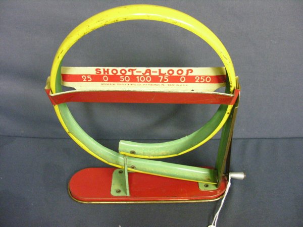 Wolverine Shoot A Loop Tin Marble Game