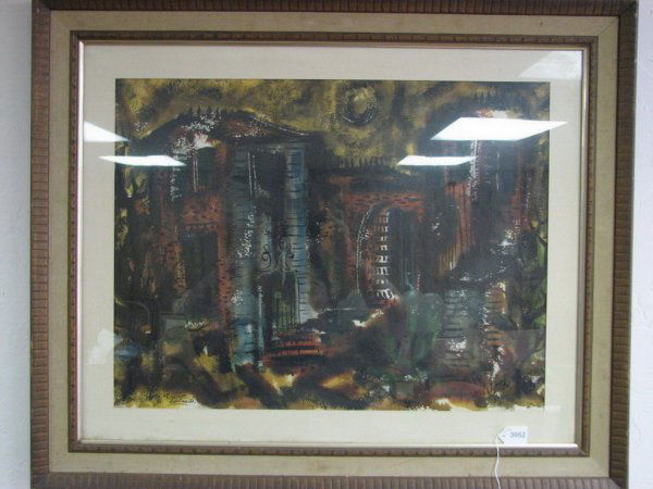 GEROGE CALVERT WATERCOLOR - Jul 08, 2007 | Livingston's Auction in OK